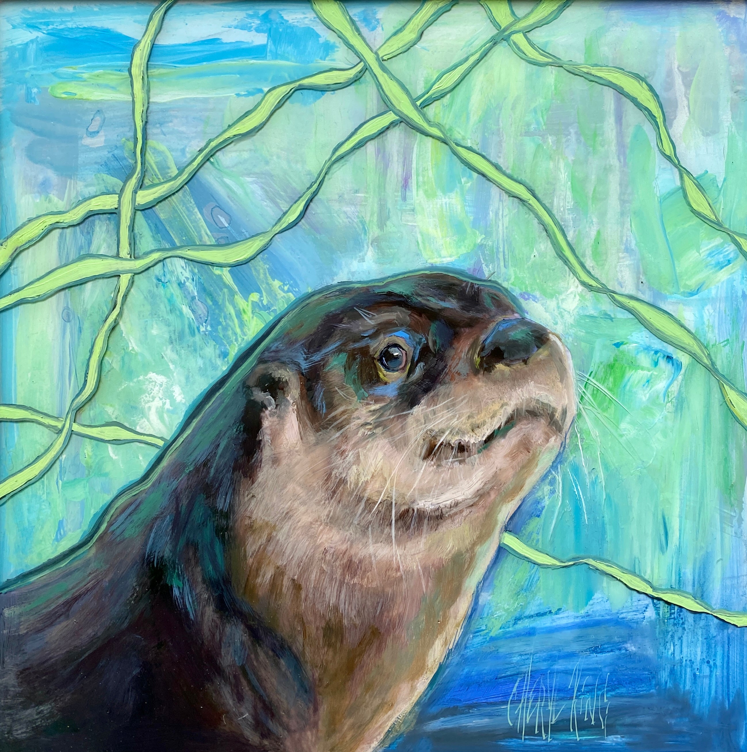 Dripping With Confidence 12x12 - SOLD! – Cheryl King Studios