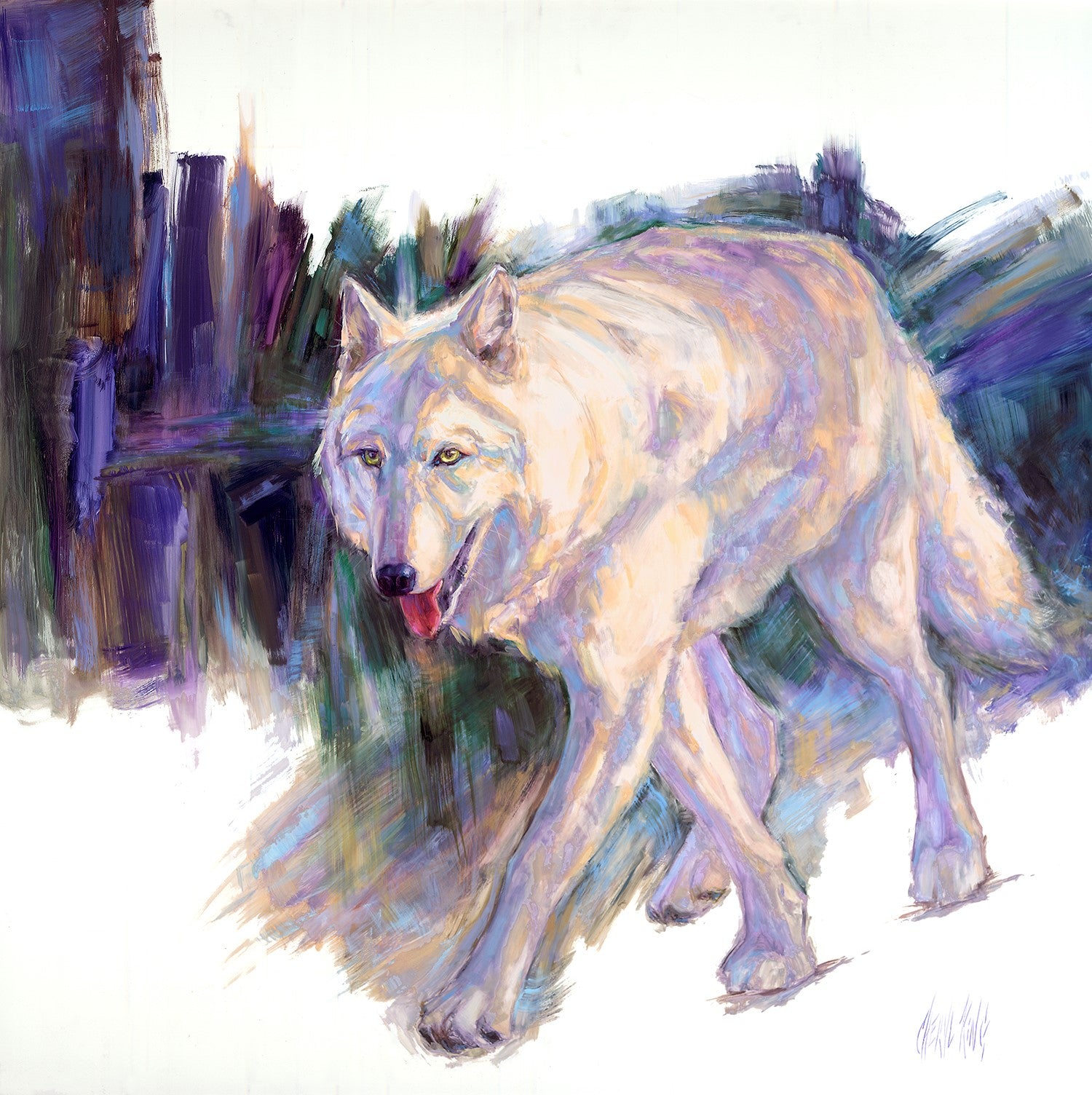 BRIGHT EYES ~ 40x40 – Cheryl King Studios